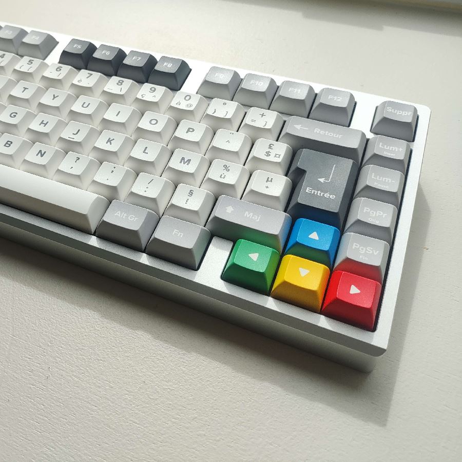 SNES (International) custom keycaps by Aurore on Yuzu